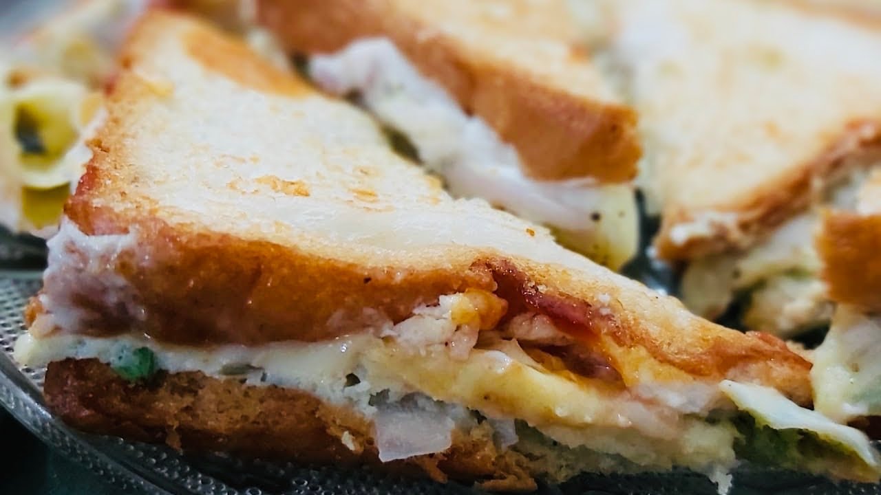 EASY BREAD SANDWICH RECIPE| BREAKFAST - YouTube