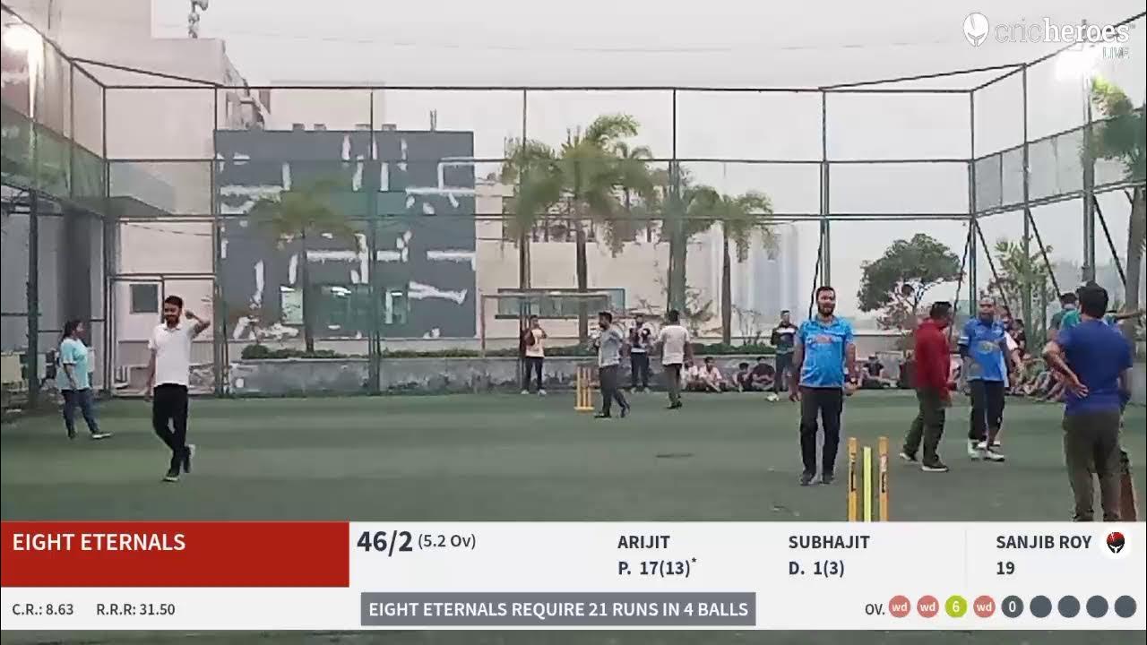 Noobs United vs Eight Eternals Live Cricket Match | Halfords Premier League 2.0 Live - Eco space ...