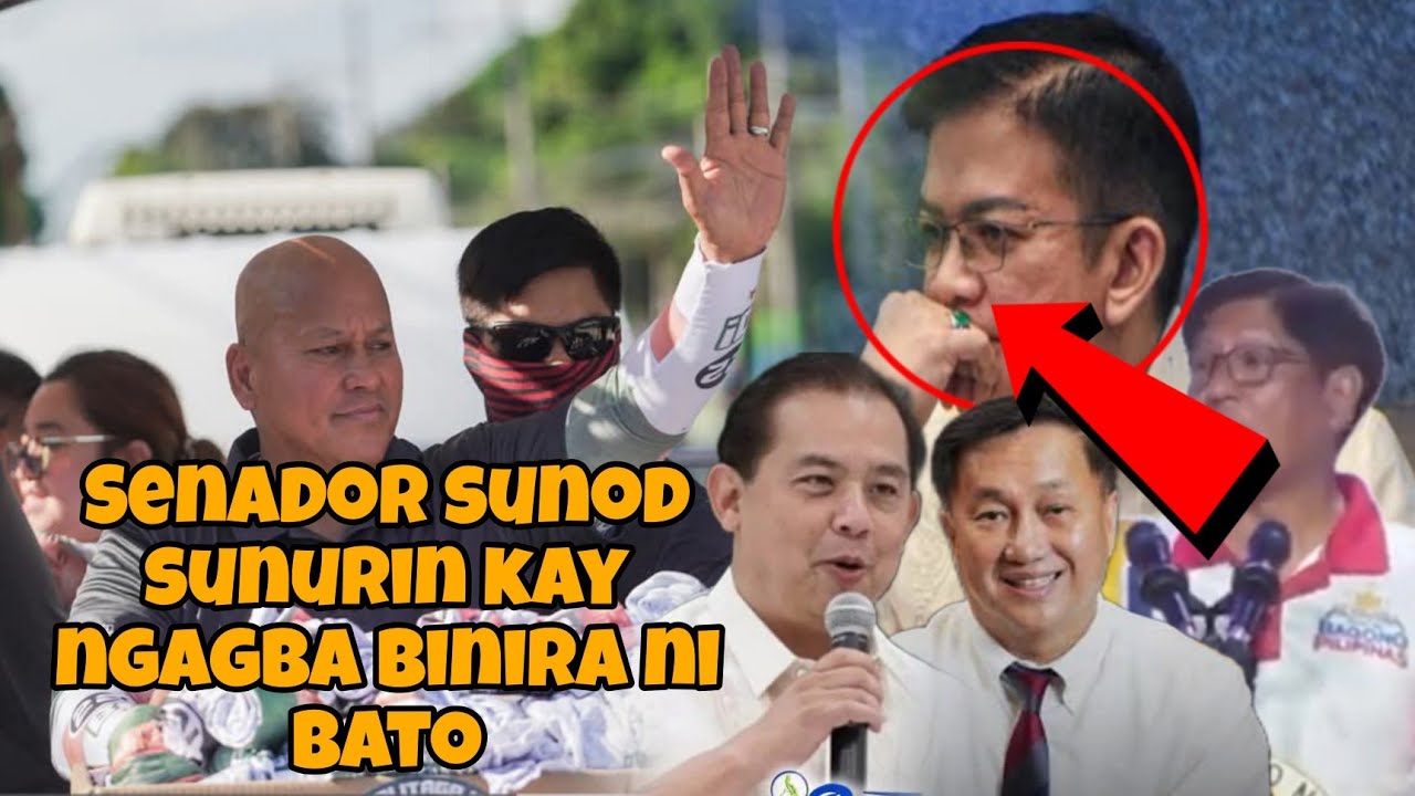 Sino ito? Senador na sipunin sunod sunuran kay Ngagba tinira ni Sen ...