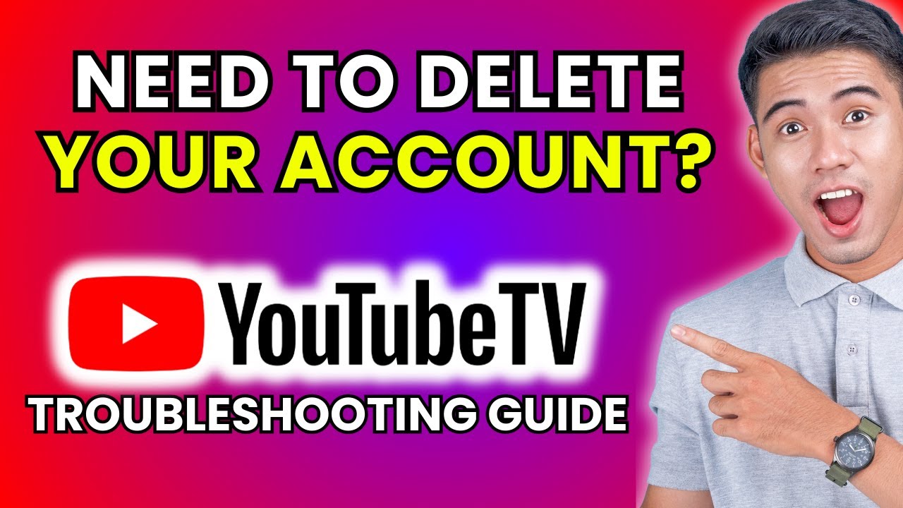 How to Delete YouTube TV Account [2025 Method] - YouTube