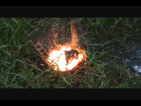 Slow Burning Thermite - YouTube