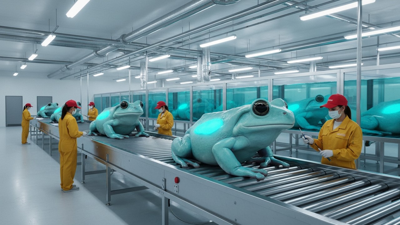 Inside the Glass Frog Factory You Were Never Meant to See - YouTube