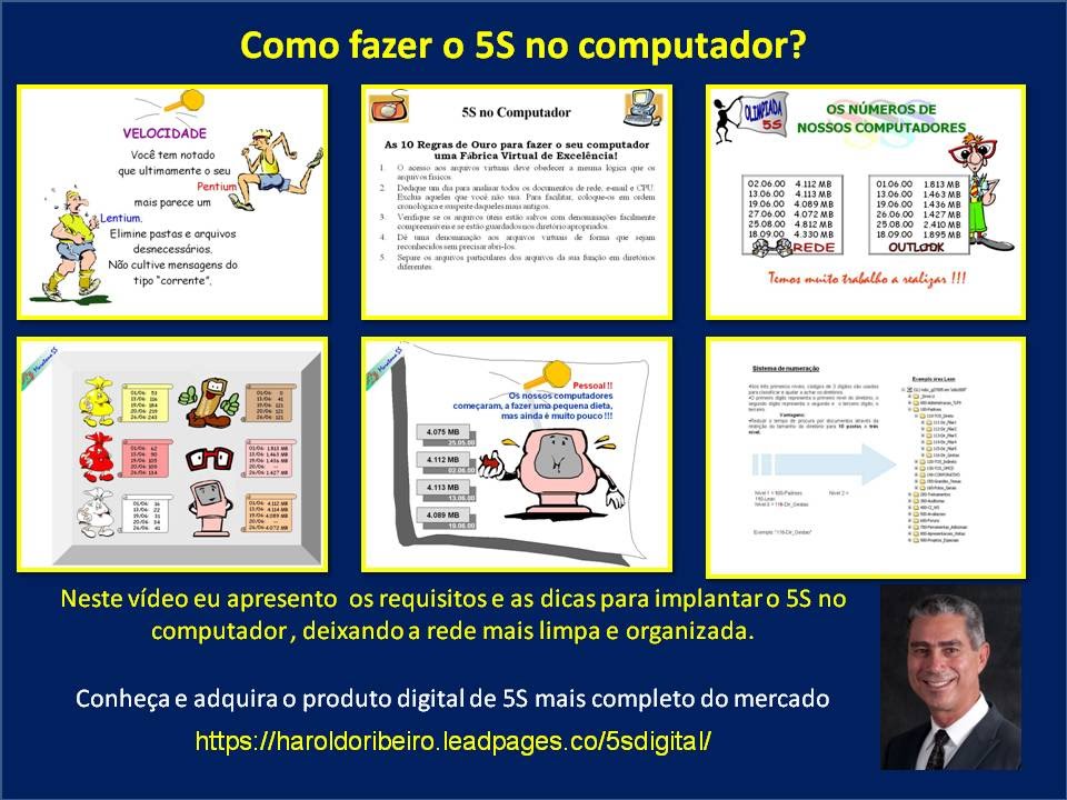 5S - Como fazer o 5S no Computador - YouTube