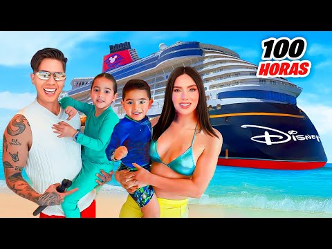 100 Horas Siendo PAPÁS en el CRUCERO de DISNEY | Kima & Juanito