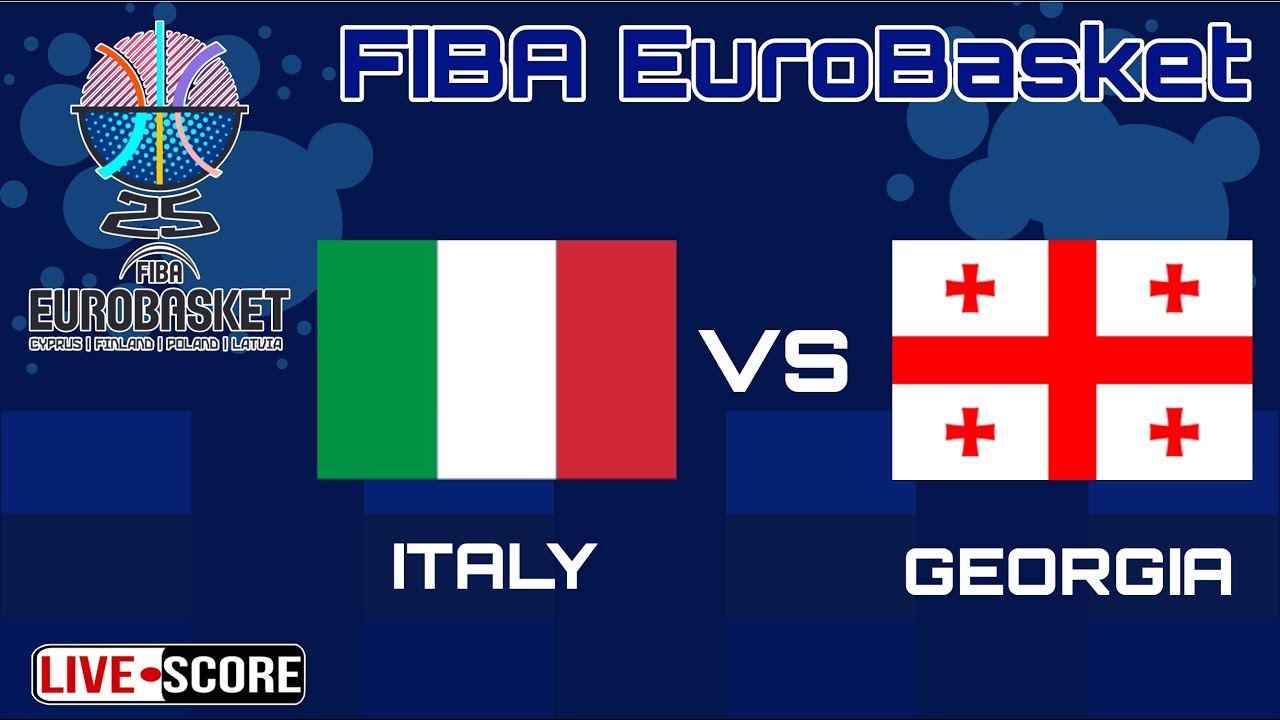 Italy vs Georgia | 2025 FIBA EuroBasket Live Scoreboard - YouTube