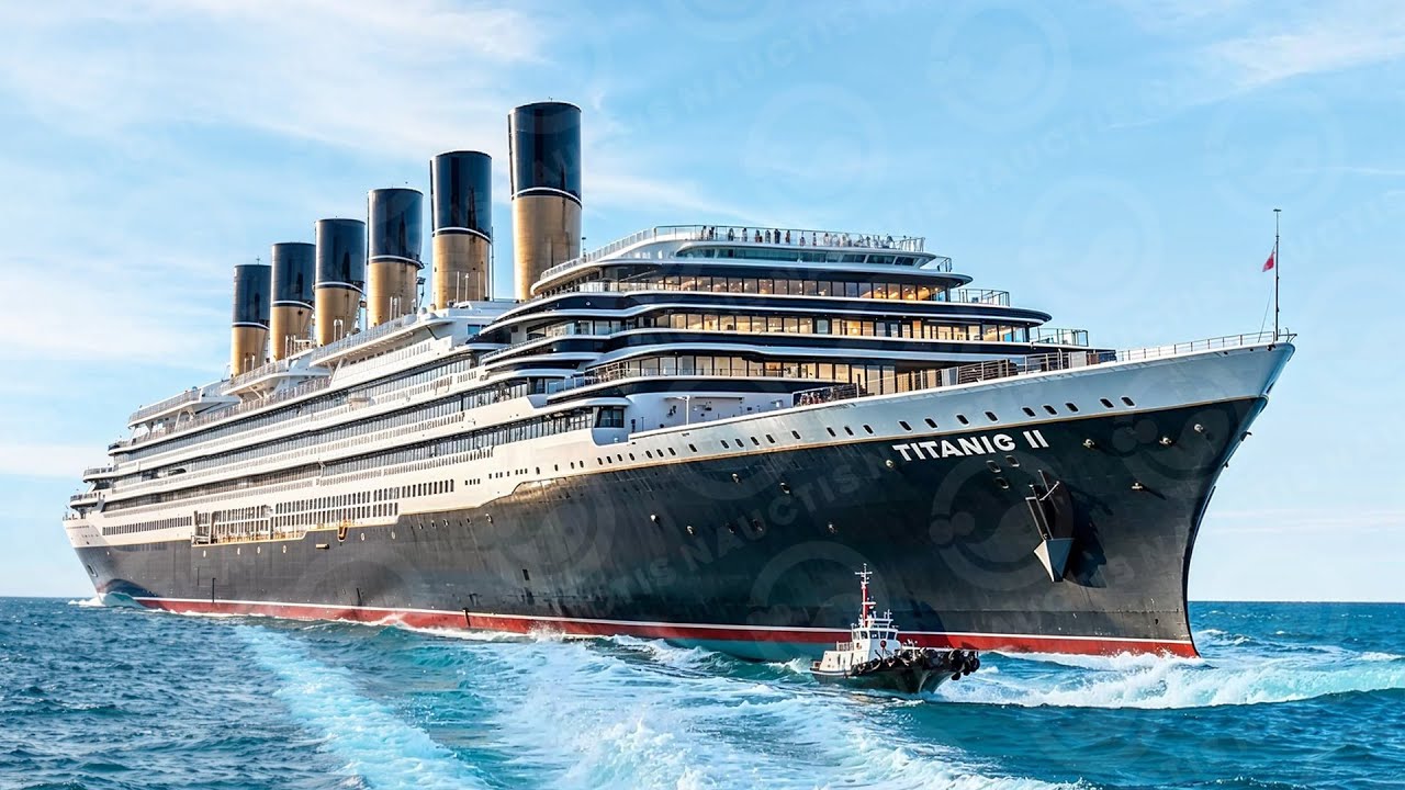 Finally It's Really Happening! Is TITANIC II Finally Setting Sail? - TITANIC II progress Update ...