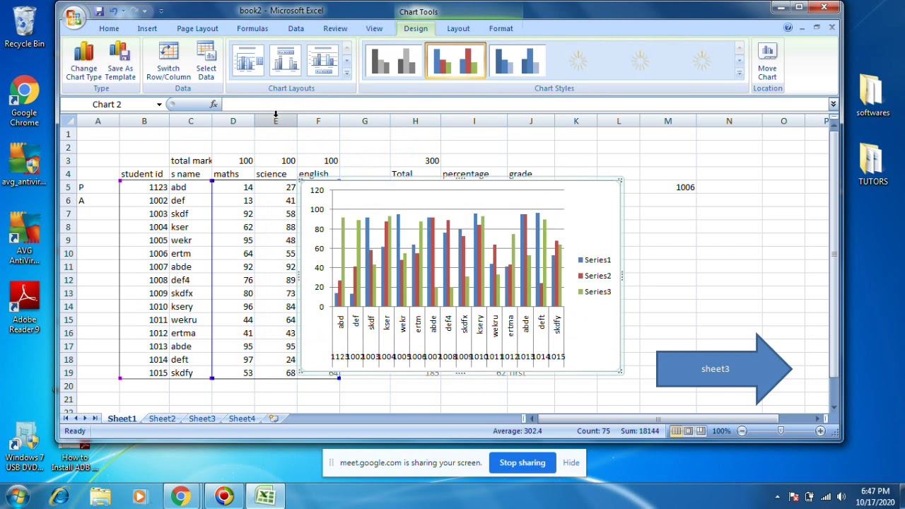 Microsoft excel insert menu, charts, hyperlinks etc - YouTube