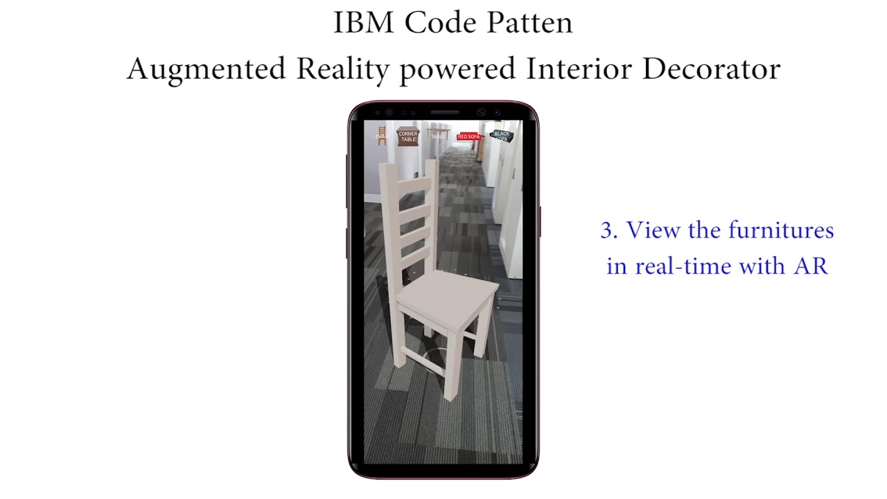 Argument Reality powered Interior Decorator - YouTube