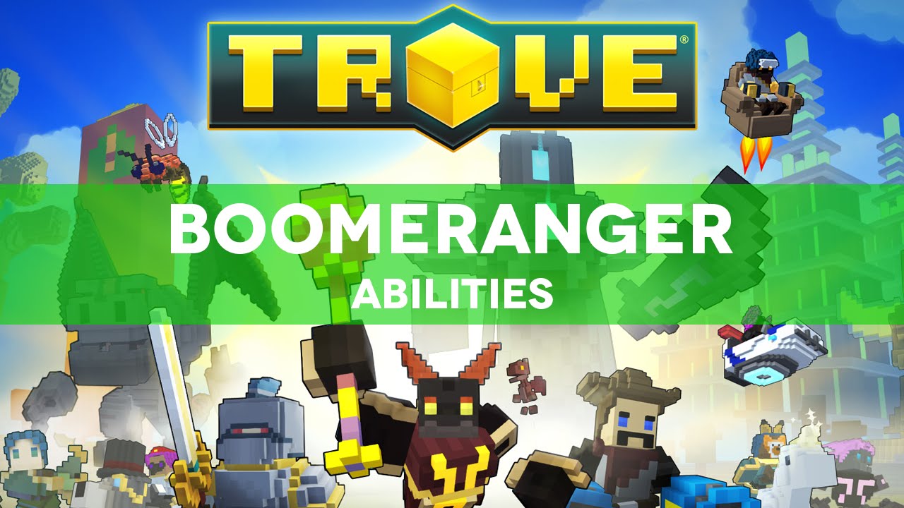 Trove: Boomeranger (Skills/Abilities) PREVIEW - YouTube