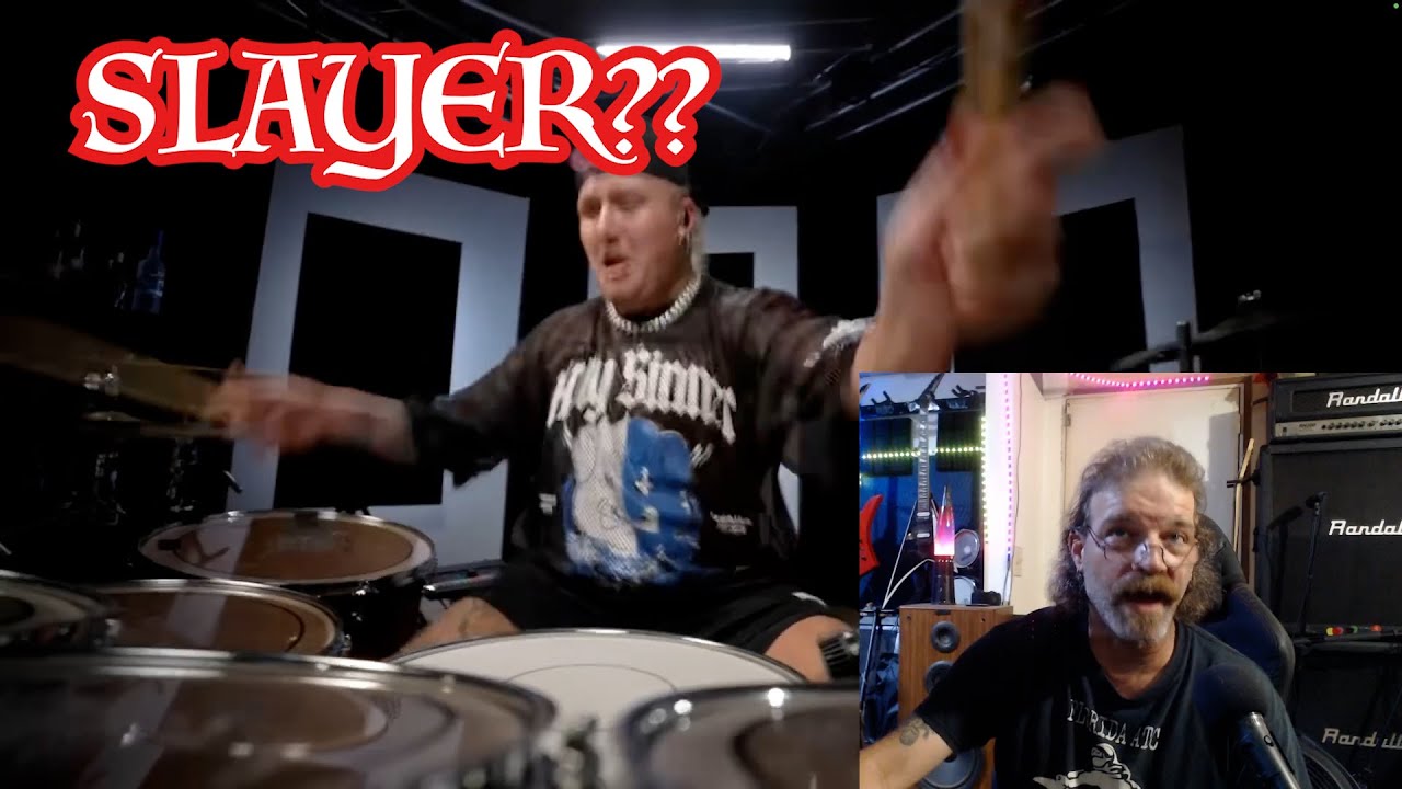 Jelly Roll's Drummer Cody Ash Doesn't Know Slayer!! Drumeo Reaction and ...