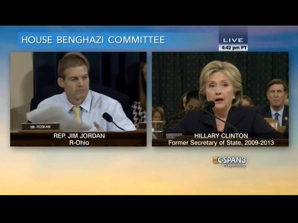 Rep. Jim Jordan (R-OH) 3rd Q/A with former Sec. of State Hillary ...