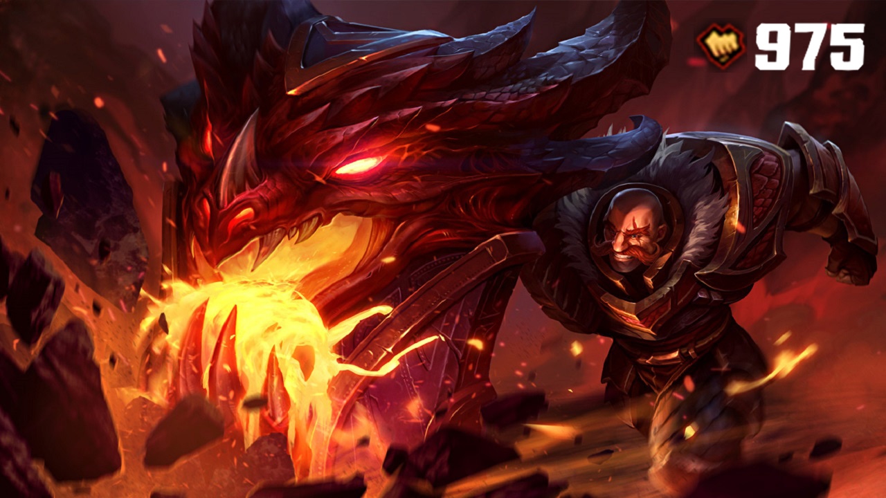 Dragonslayer Braum Skin - League of Legends - YouTube