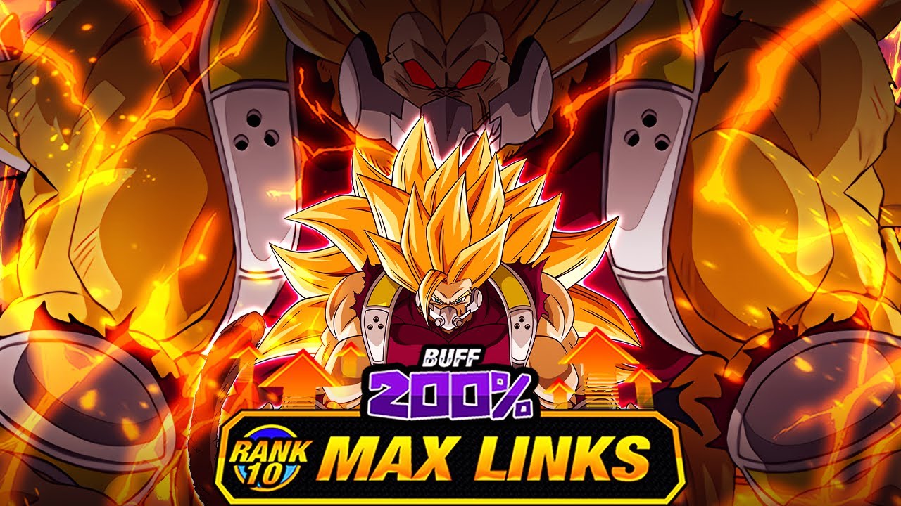 SHOULD BE BETTER! LEVEL 10 LINKS 100% RAINBOW STAR EZA SSJ GREAT APE ...