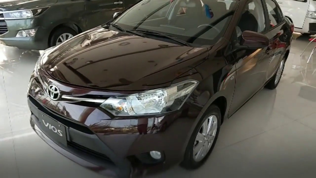 2018 Toyota Vios 1.3E - Blackish Red (Philippines) | Video by Marvin ...