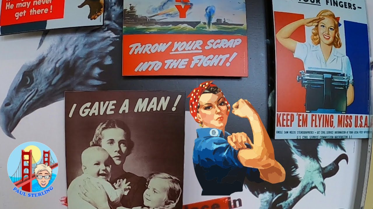 Rosie the Riveter Museum in Richmond - YouTube