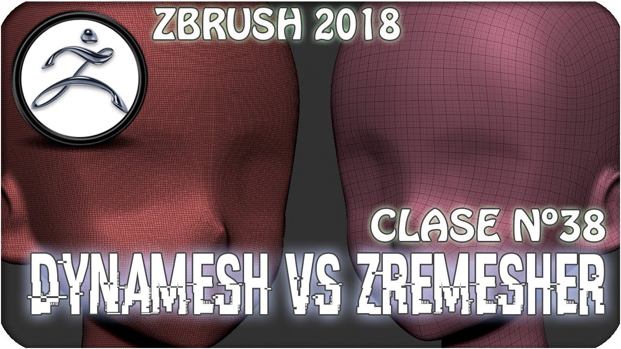 ¿Que diferencia hay entre Dynamesh y Zremesher con subdivisiones? | Tutorial Zbrush en Español ...