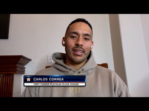 Correa wins Platinum Glove