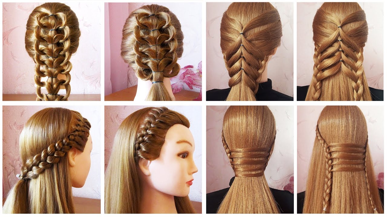 Easy DIY Elegant Hairstyles Compilation ️ Hairstyle Transformations ️ ...