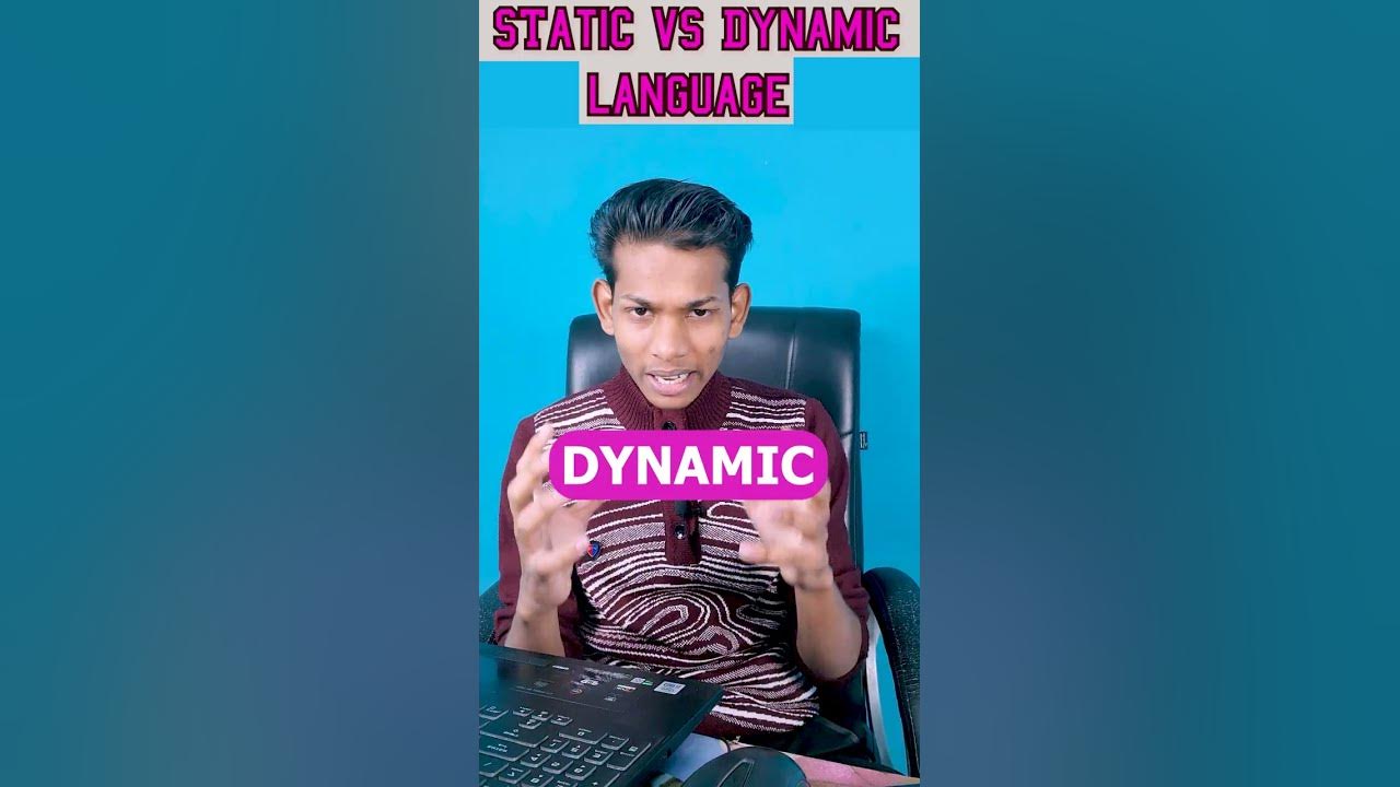 Static Vs Dynamic Language Programming Coding Languagelearning Coderlifestyle Youtube