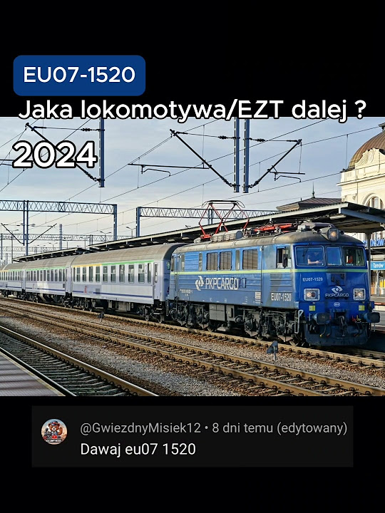Historia lokomotywy EU07-1520 PKP CARGO #EU07 #PKP #PKPCARGO #Dolnośląski_mk - YouTube