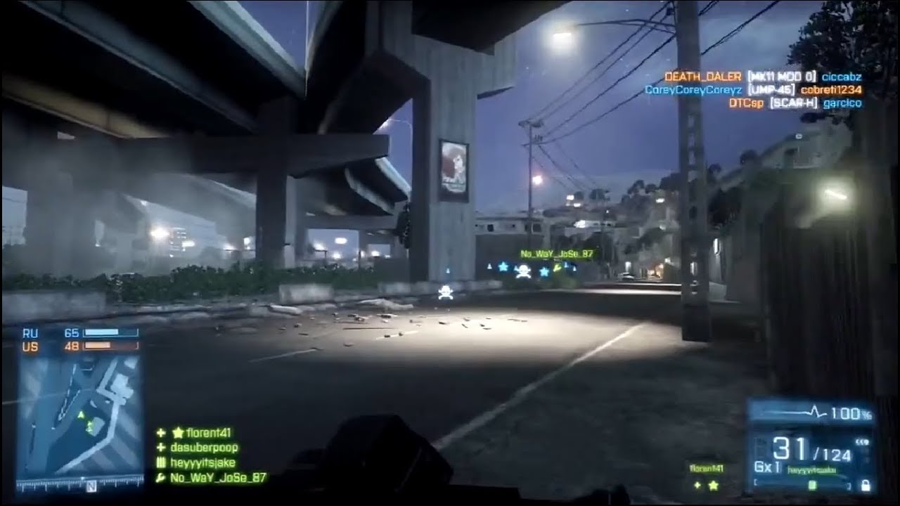 Battlefield 3 - Live Commentary - Team Deathmatch - Tehran Highway (BF3 ...