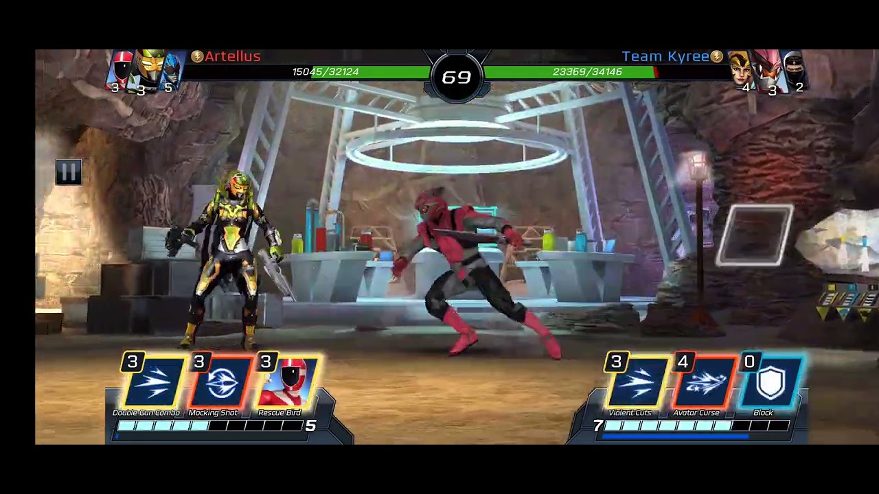 Cybervillain Blaze VS Cybervillain Roxy - YouTube
