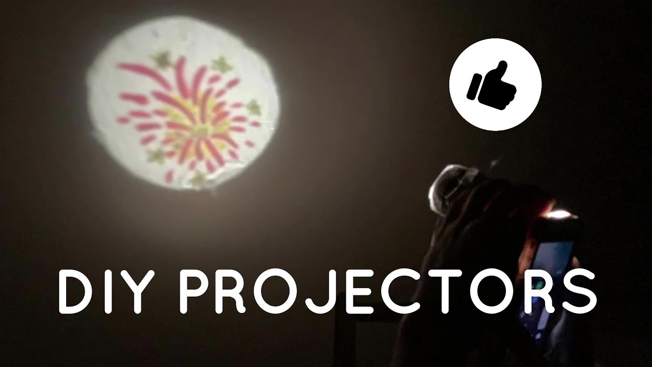 DIY Wall Projectors | Easy Halloween, Bonfire Night & Fireworks ...