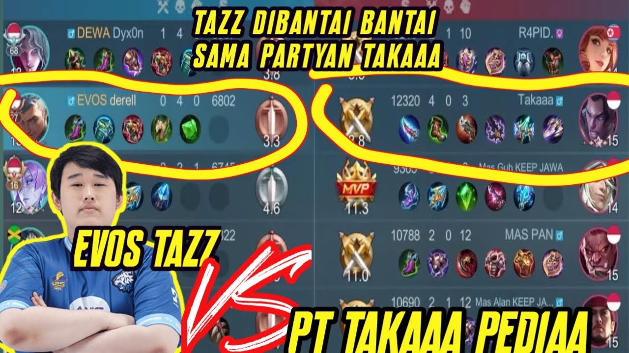 EVOS TAZZ VS PENJOKI TAKAAA PART 5 - TAZZ DIKASIH COKLAT ?? #evostazz ...