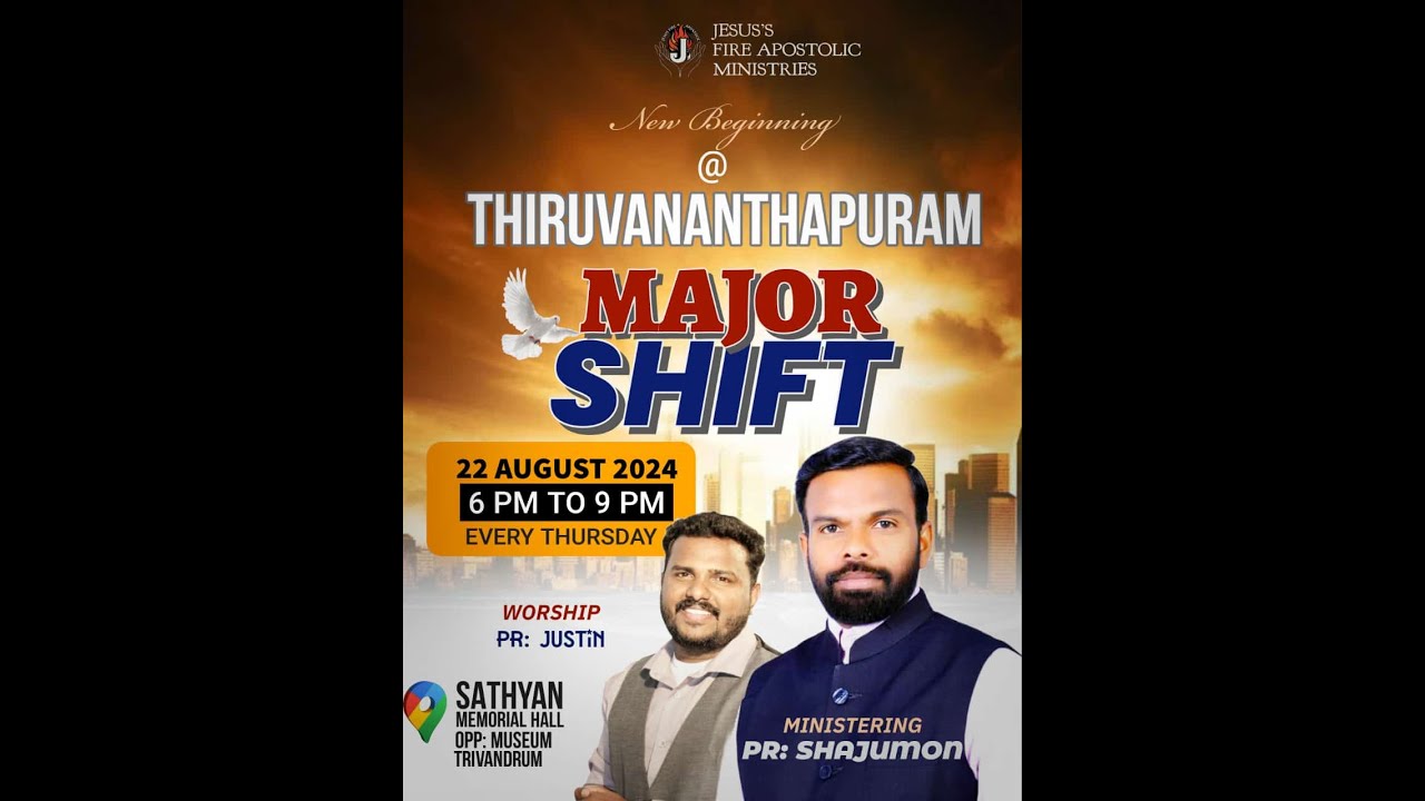 🔴22-August-2024 • Pr.Shajumon.R • Jesus Fire Apostolic Ministries ...