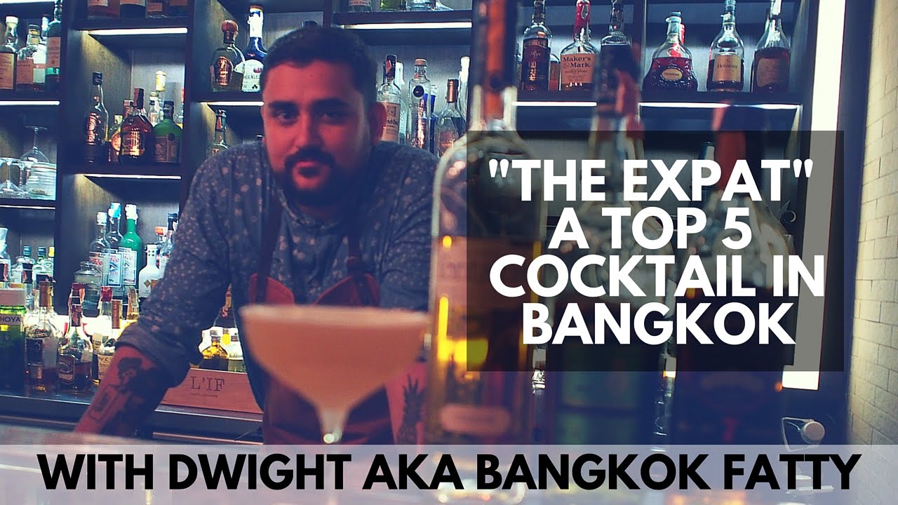 How to Make "The Expat" Cocktail at One of Bangkok's Top Bars! - YouTube