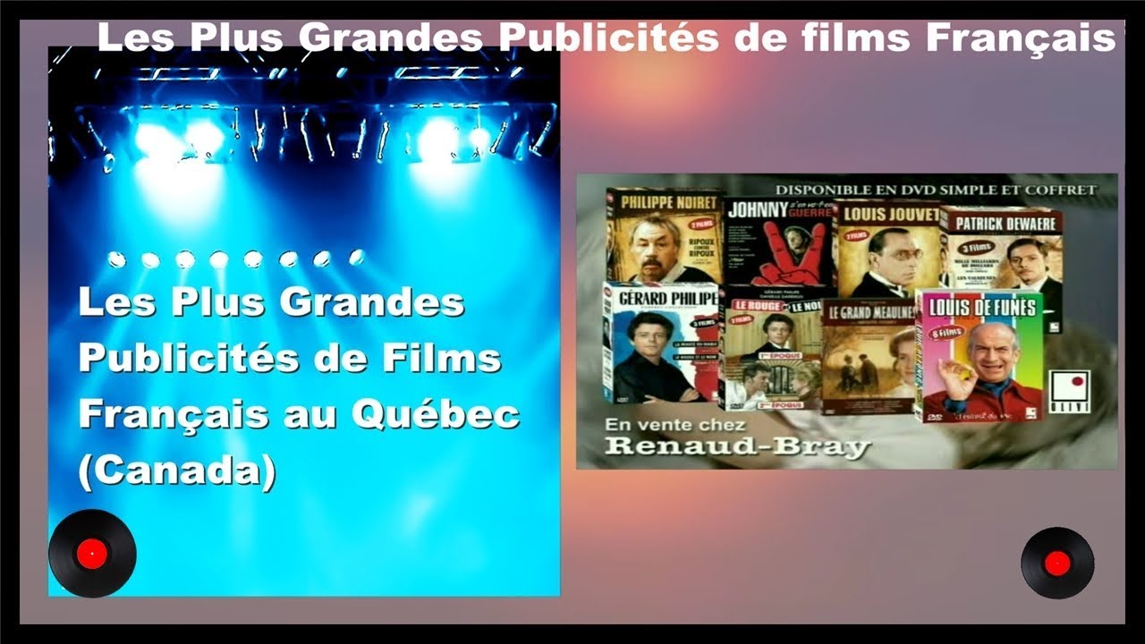 LES MEILLEURES PUB TV DES FILMS FRANÇAIS AU (QUÉBEC-CANADA) COPPELIA ...