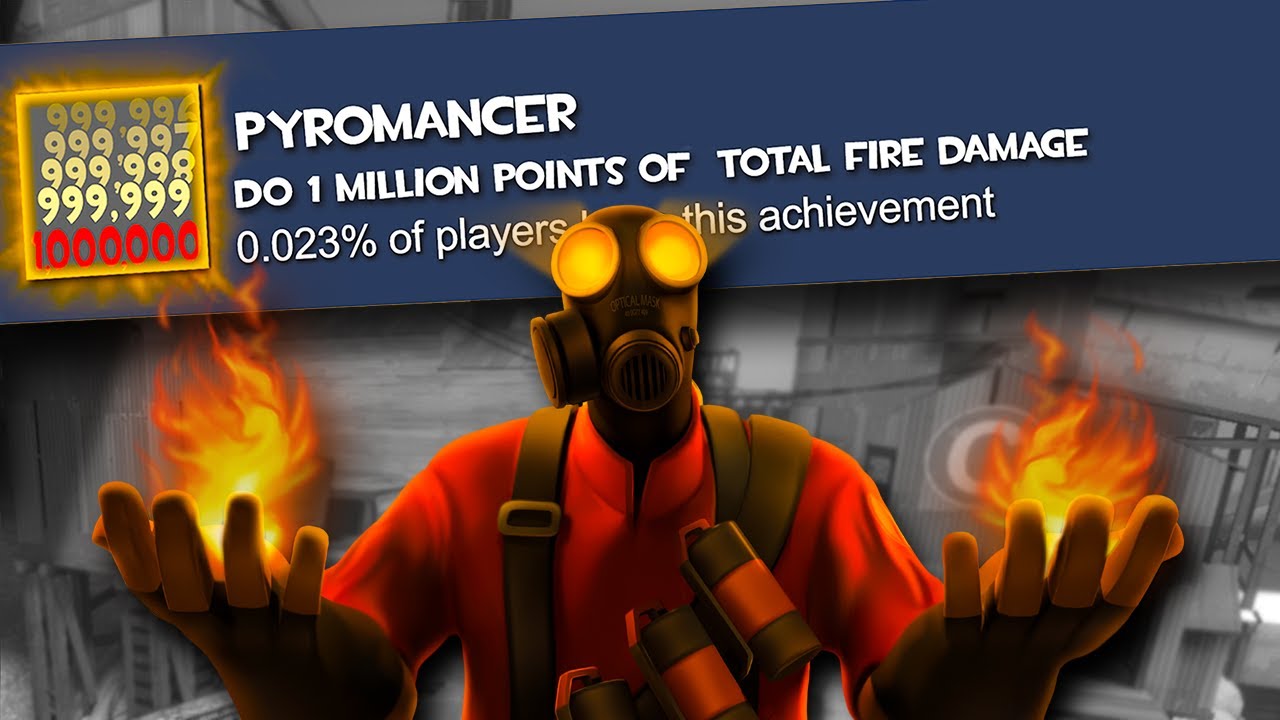 TF2: How I got Pyro's Hardest Achievement... - YouTube