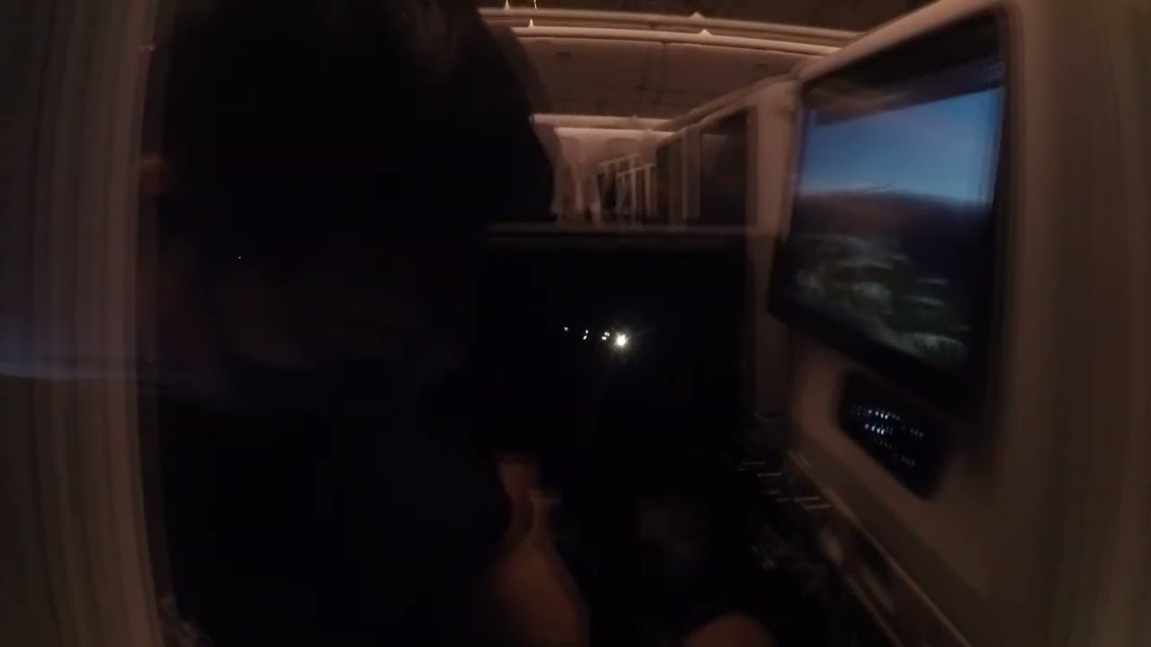 (비행 타임랩스) ANA NH105 로스앤젤러스-도쿄 하네다 (LAX-HND) B777-300ER (Los Angeles ...