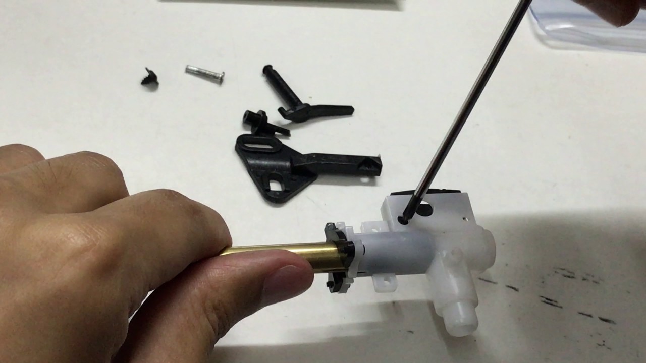 JJAIRSOFT MP5 Hop up unit assemble - YouTube