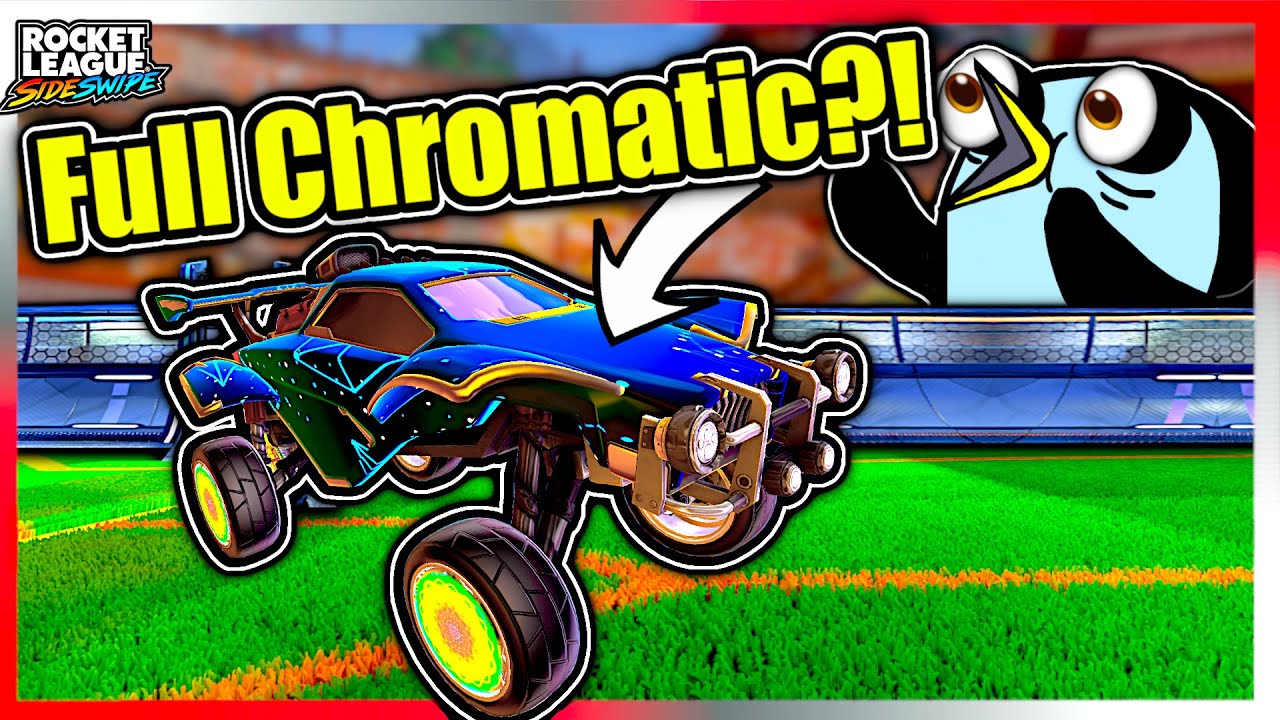 I Found A FULL CHROMATIC OCTANE In SideSwipe! | Getting GOLD GROUND ...