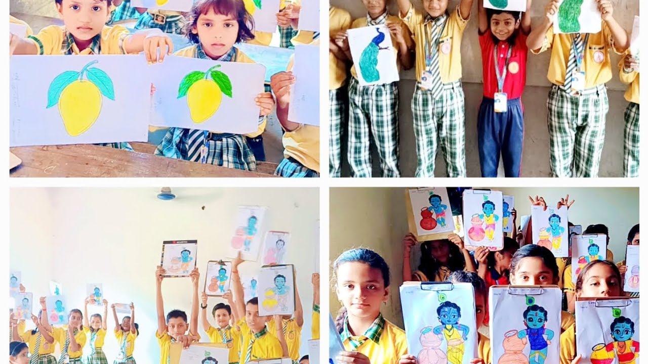 #"Fun Drawing for Little Champs! | LKG/UKG Art Classes" - YouTube