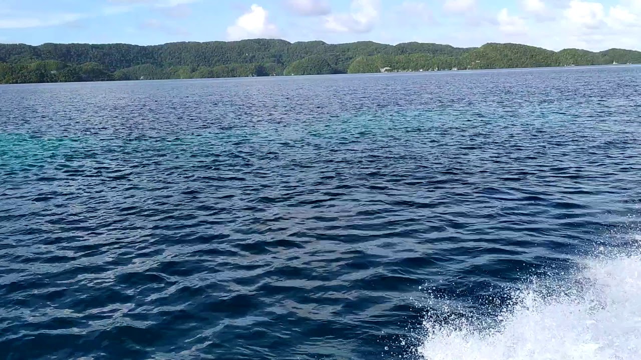 Palau beautiful sea and Island - YouTube