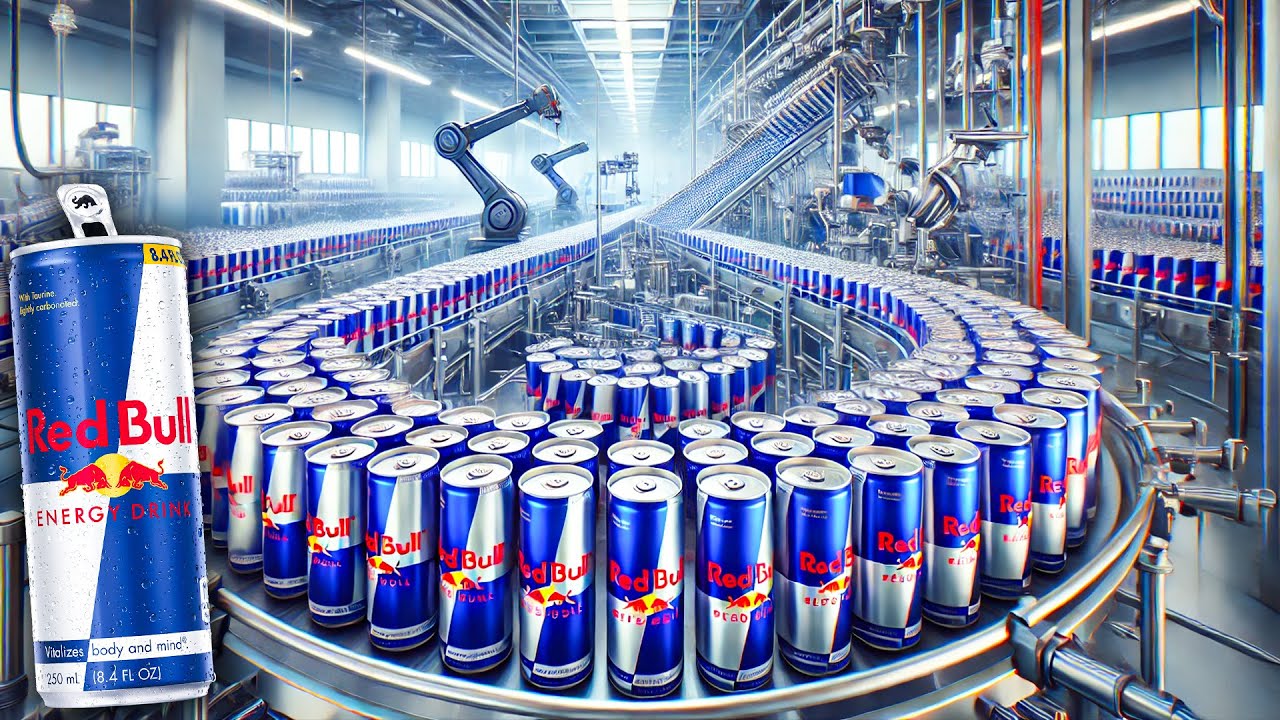 ¿Cómo se fabrica Red Bull? ⚡ La historia y el proceso de la bebida ...