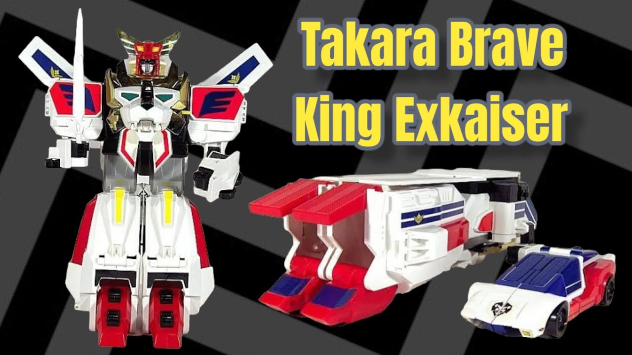King Exkaiser | 1st Takara Brave Series | ของเล่นหุ่นผู้กล้า | RoboCafe ...