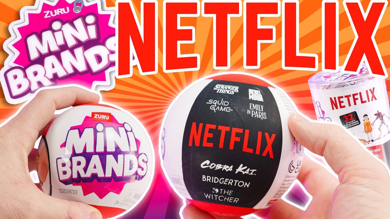 MINI BRANDS NETFLIX Un Tirage de fou !! Et tellement satisfaisant - YouTube