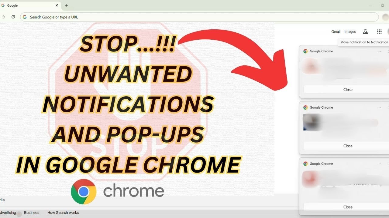 How to STOP Pop-Up Notifications in Google Chrome PC (Quick & Easy Fix ...