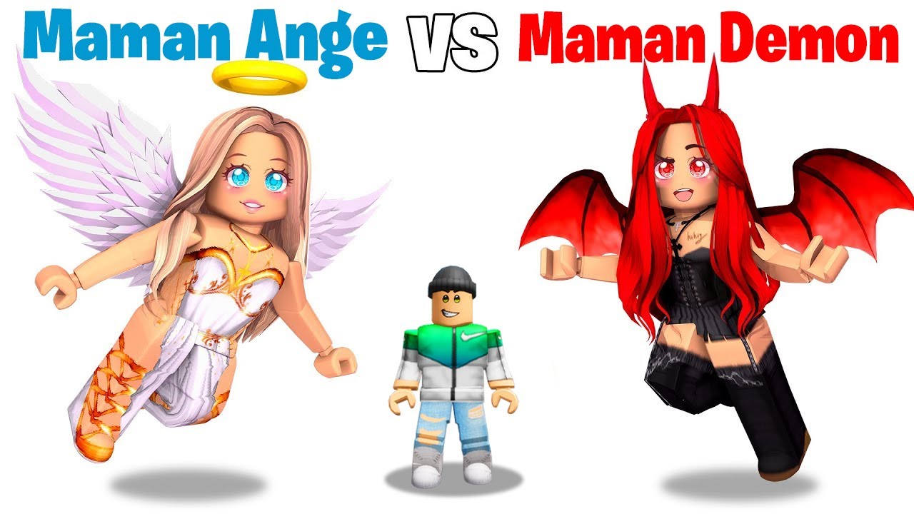 Brookhaven, Maman ANGE vs Maman DÉMON... 😇😈 (Roblox) - YouTube