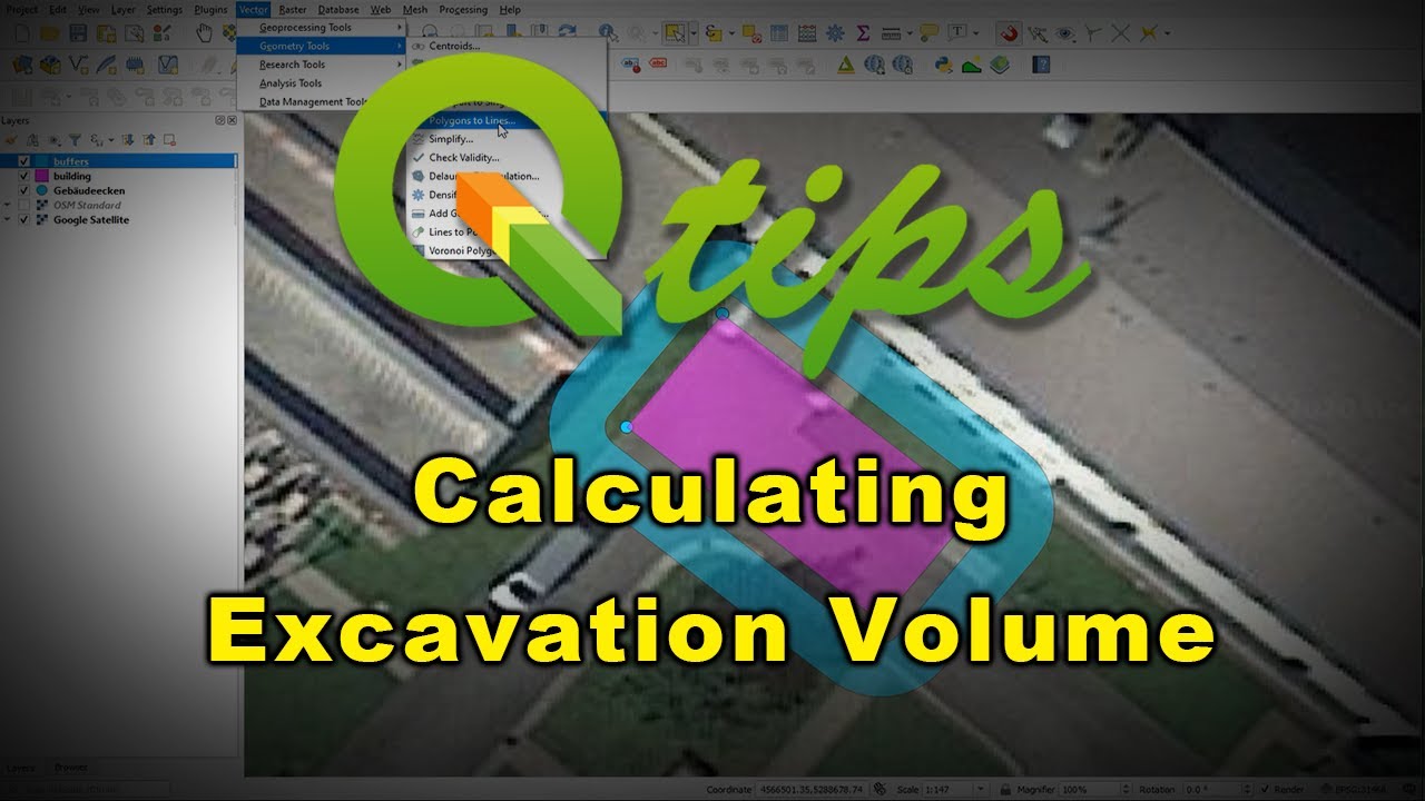 QGIS Calculating Volumes - YouTube