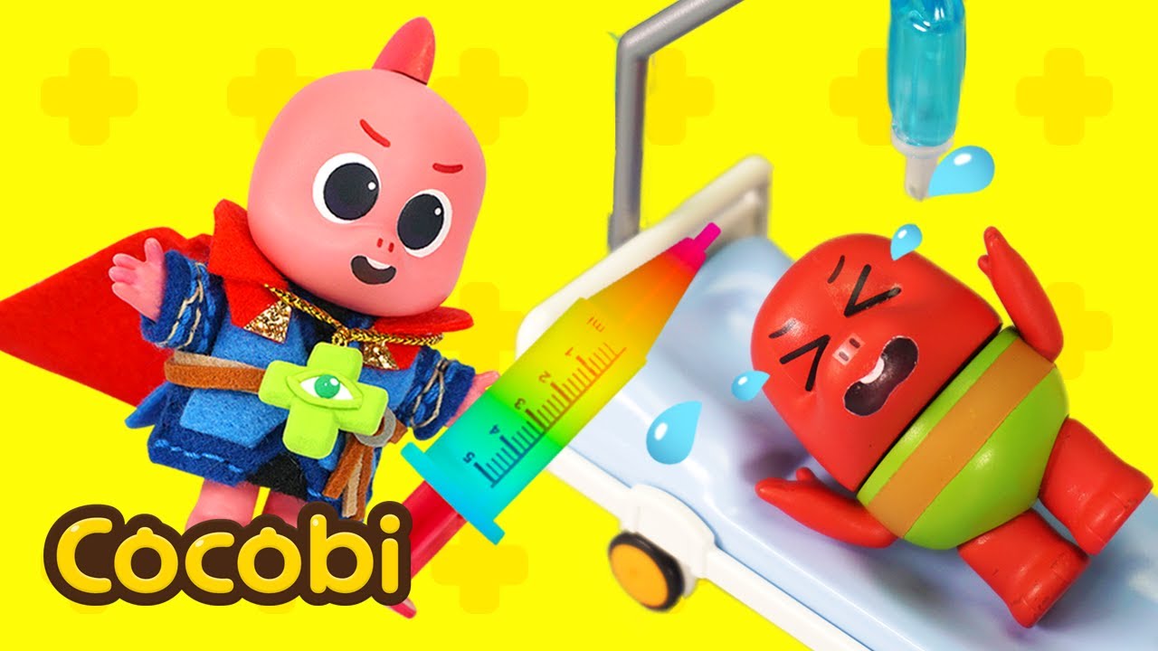 Emergency Rescue Hero🏥 + More Fun Songs for Kids | Cocobi Nursery ...