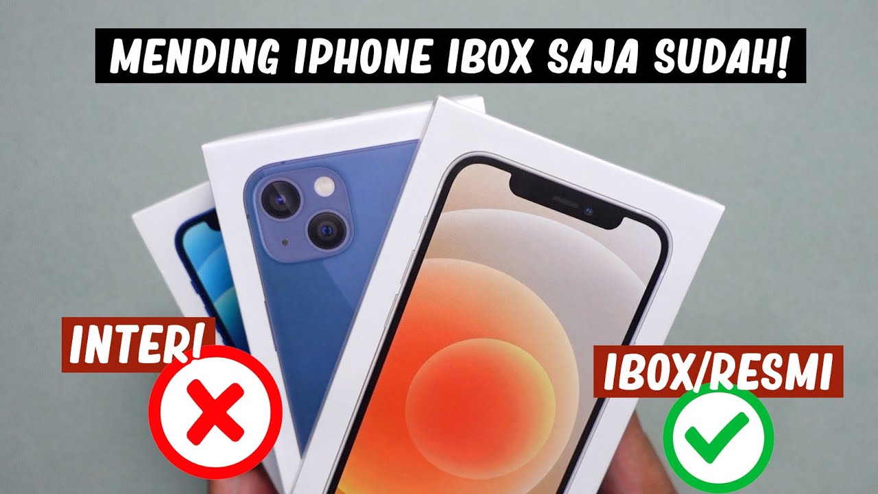 Mending iPhone iBox Saja! - YouTube