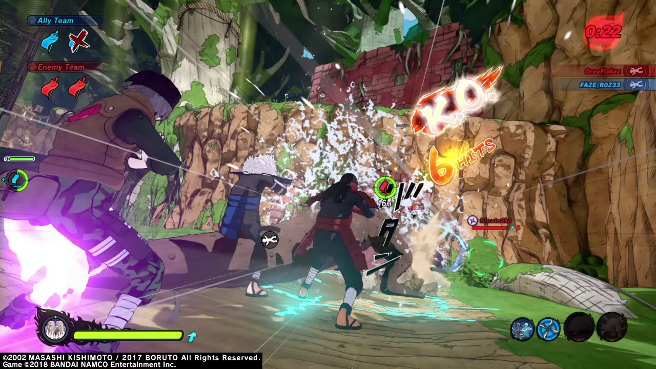 NARUTO TO BORUTO: SHINOBI STRIKER_summoning c2 salamander multi hokage ...