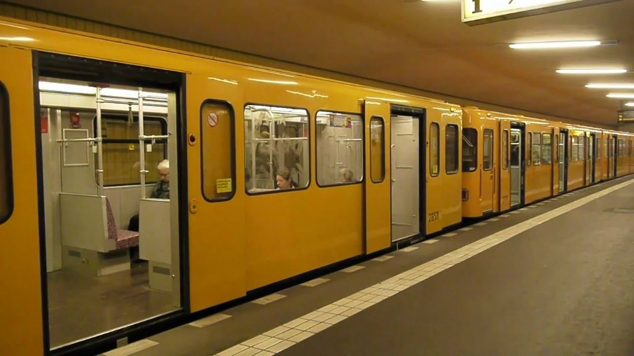 U-Bahn Berlin Bahnhof Borsigwerke U6 [1080p] - YouTube