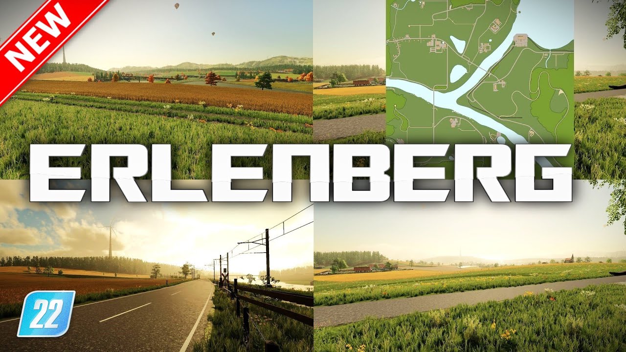 🆕#LS22 || NEW MAP: ERLENBERG FÜR ALLE - YouTube