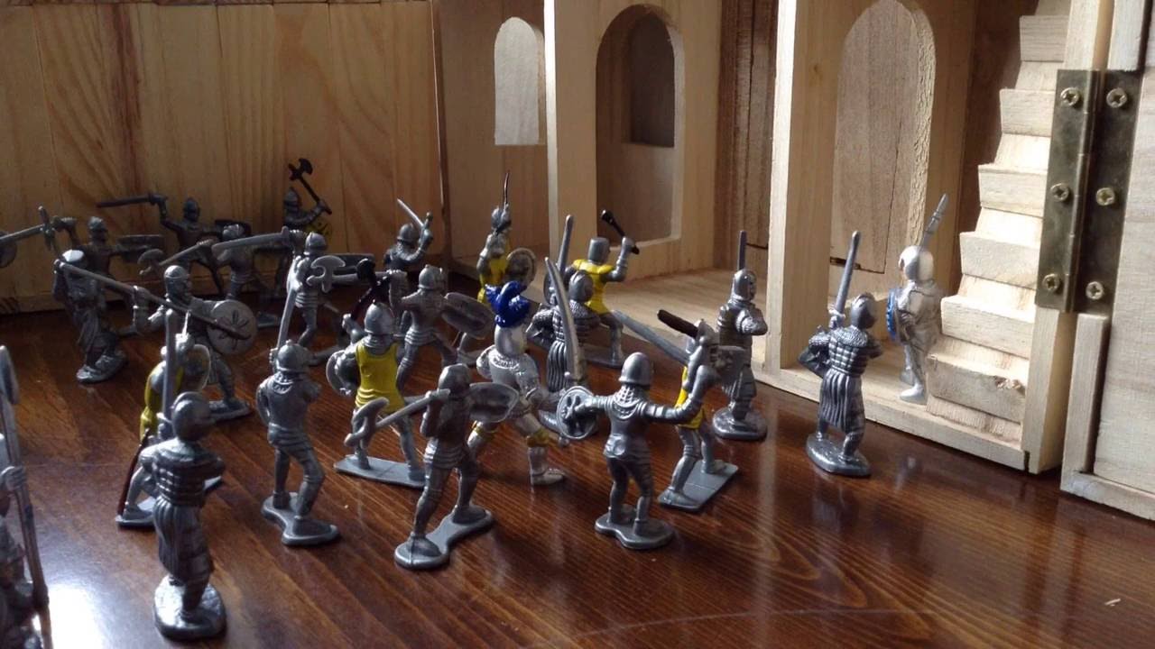 Castle Siege Part 2 (Army Men Stop Motion) - YouTube