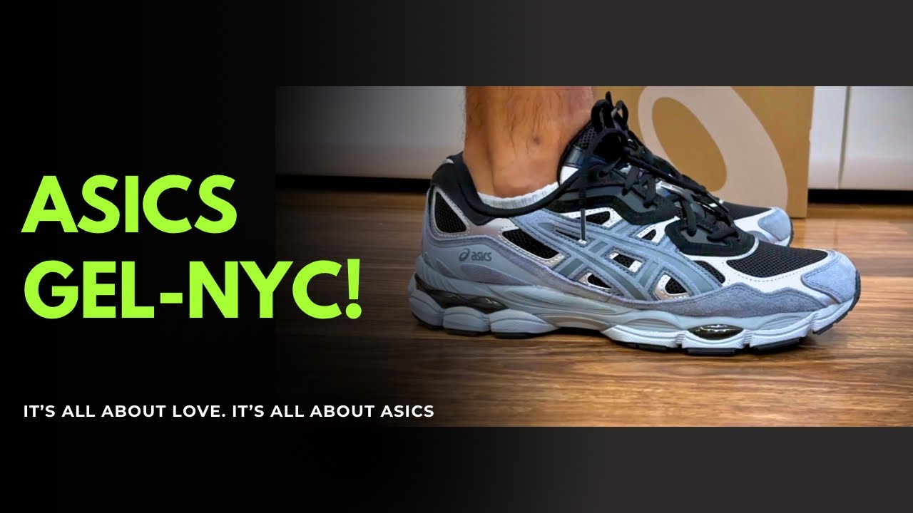 Asics то любов ! Asics GEL-NYC (Black/Fjord Grey) - YouTube